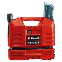 Koffer-Kompressor Einhell "TC-AC 190 OF Set", rot, B:12,8cm H:33,5cm L:38cm, Kompressoren, inkl. Koffer für universelle Aufbewahrung von Werkzeug und Zubehör