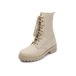 vitaform Lace-Up Ankle Boots female Beige size 38