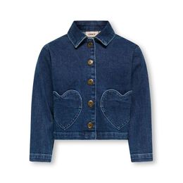ONLY GIRLS Jacke 'OFELIA' Mädchen Größe 92 blue denim