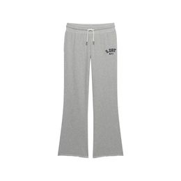 Superdry Hose Damen Größe 46 marine / graumeliert
