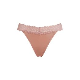 Calvin Klein Underwear Thong 'Attraction' female Beige size S