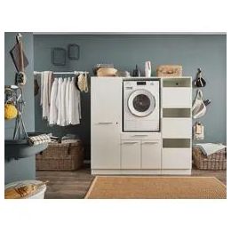 Mehrzweckschrank-Set LAUNDREEZY "LAUNDREEZY LDSK8", weiß, B:167,5cm H:162cm T:67,5cm, Holzwerkstoff, Kastenmöbel-Sets, Breite 167,5 cm