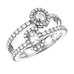 Michael Kors Ring - Ring - Gr. 5 - in Silber - f&uuml;r Damen
