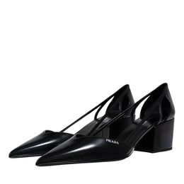 Prada Hohe Schuhe - Cut Out Pumps - Gr. 38 (EU) - in Schwarz - f&uuml;r Damen