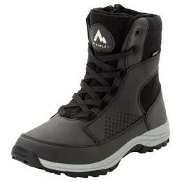 Winterstiefel MCKINLEY "Annabella AQB J", Damen, Gr. 35, schwarz (anthrazit, grau schwarz, blau), Schuhe, Snowboots, Winterboots, Winterschuhe, wasserabweisend