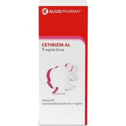 ALIUD Cetirizin Al 1 mg/ml Sirup bei Heuschnupfen 75 ml