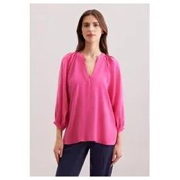Tunika Seidensticker "Schwarze Rose", Damen, Gr. 46, pink, 88% Modal 12% Polyester, unifarben, Tuniken