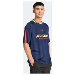 T-Shirt Adidas SPORTSWEAR "M TIRO JERSEY", Herren, Gr. M, blau (collegiate navy), Obermaterial: 100% Polyester, Shirts