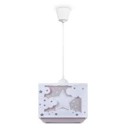 Paco Home Pendelleuchte "GRETA", weiß, 1, H: 24,5cm, Leuchten, Kinderlampe