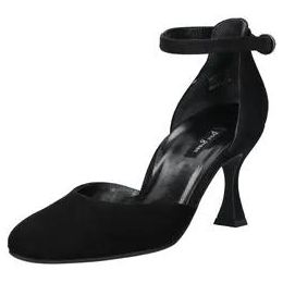 Pumps Paul Green "Paul Green Pumps Veloursleder", Damen, Gr. 39, schwarz, Veloursleder, Schuhe