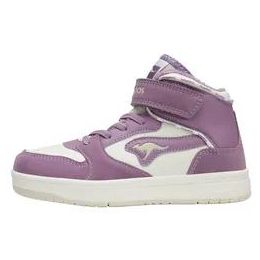 Sneaker Kangaroos "K-CP RIM MID EV", Gr. 39, beige (grape, beige), Synthetik, Schuhe, wärmendes Innenfutter