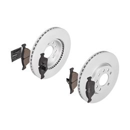 F.BECKER_LINE Bremsensatz, Scheibenbremse vorne rechts links bel&uuml;ftet 284mm f&uuml;r VAUXHALL SAAB OPEL 4648457 4483723 1605003 1420-44316