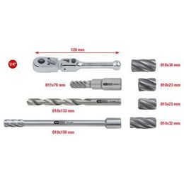 KS Tools Reibahlensatz, ABS-Sensoraufnahme 150.2410