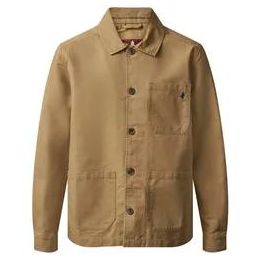 Langarmhemd MCS "MCS Shirt Craig", Herren, Gr. S, Normalgrößen, otter, Obermaterial: 100% Baumwolle, Hemden
