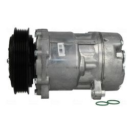 NISSENS Kompressor, Klimaanlage 12V für VW 701820805R 701820805Q 7D0820805Q 89061