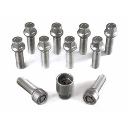 H&R Radbolzen Radschraube Silber 1453803SET