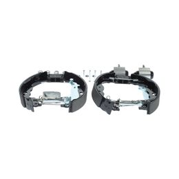 Bosch Bremsbackensatz KIT SUPERPRO hinten rechts links vormontiert 19,05mm für RENAULT DACIA 440A04494R 6001549705 0 204 114 896