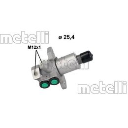 METELLI Hauptbremszylinder 25,4mm f&uuml;r LAND ROVER SJC000010 05-1246