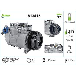 Valeo Kompressor, Klimaanlage NEW ORIGINAL PART 12V für BMW 6987862 64526987862 813415