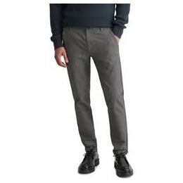 Marc O'Polo Chinohose MARC O'POLO "aus Bio-Baumwoll-Lyocell-Mix", Herren, Gr. 38, Länge 34, bunt (multi, grau melange), Obermaterial: 49% Baumwolle, 48% Viskose, 3% Elasthan, gemustert, figurbetont normal, Hosen