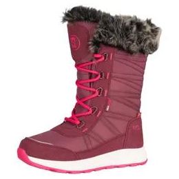 Winterstiefel Trollkids "Hemsedal XT", Gr. 35, lila (plum, magenta), Synthetik, mehrfarbig, Schuhe, wasserdicht, reflektierende Details