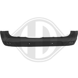DIEDERICHS Stoßfänger hinten mit Sensorhalter schwarz für FORD 2374030 2288164 KT1B17K823SAA5YZ9 1455856