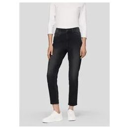 Jerseyhose Rabe "Hose", Damen, Gr. 46, Normalgrößen, schwarz, 92%Baumwolle 6%Polyester 2%Elastan;nicht trocknergeeignet, unifarben, skinny fit, Hosen