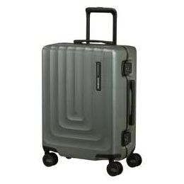 Hartschalen-Trolley Samsonite "FOCUS, verschiedene Gr&ouml;&szlig;en und Farben", Gr. B/H/T: 40cm x 55cm x 23cm 40 l, matt sage khaki, Polycarbonat, Koffer, mit festen Trennw&auml;nden und Rei&szlig;verschlusstaschen