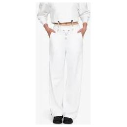 Stoffhose Sportalm KITZBÜHEL, Damen, Gr. 36, N-Gr, sanftes weiß, Jersey, Obermaterial: 85% Polyamid, 15% Elasthan, clean, unifarben, regular fit lang, Hosen, mit Kordeldurchzug