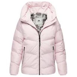 Steppjacke Ragwear "Cessi", Damen, Gr. M (38), elfenbeinfarben, Obermaterial: 100% Polyester, Innenfutter: 100% Polyester, Wattierung: 100% Polyester, Basic, gerade hüftbedeckend, hoch geschlossener Ausschnitt, Ärmel ohne Ärmelschlitz Rippstrickbündchen, Jacken, Wasserdichte Damen Winterjacke mit großer Kapuze