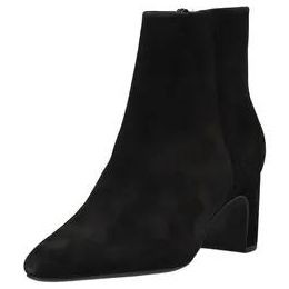 Högl Stiefelette HÖGL "Högl Stiefelette Veloursleder", Damen, Gr. 38, schwarz, Veloursleder, Schuhe
