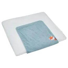 Wickelauflagenbezug Sterntaler "Wickelaufl.bezug Filou", graublau, B:80cm L:90cm, Baumwolle, Wickelauflagenbezüge, Made in Europe