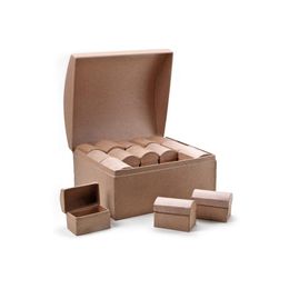 Eduplay Mini-Schatztruhen, Karton in Natur in Natur | Gr.: onesize