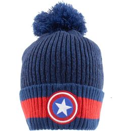 Captain America M&uuml;tze in Blau | Gr.: onesize
