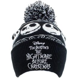 Nightmare Before Christmas M&uuml;tze in Schwarz | Gr.: onesize