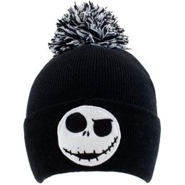 Nightmare Before Christmas M&uuml;tze in Schwarz | Gr.: onesize