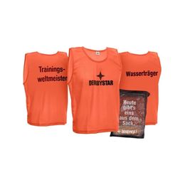 Derbystar Trikot "Markierungshemdchen 10Er-Set" in Orange | Gr.: onesize