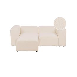 Beliani 2-tlg 2-Sitzer Sofa FALSTERBO in Beige | Gr.: onesize