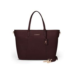 Lazarotti Bologna Leather Shopper Tasche Leder 31 cm in burgundy | Gr.: onesize