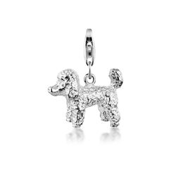 NENALINA Charm 925 Sterling Silber Hund in Silber | Gr.: onesize