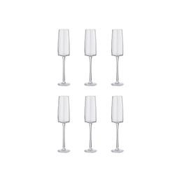 Butlers Sektglas SERENA 6er-Set in Durchsichtig | Gr.: onesize