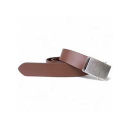 Fronhofer Robuster Ledergürtel stufenlos in Cognac | Gr.: onesize