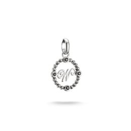 Thomas Sabo Charm-Anhänger Wednesday W Connect in silber, schwarz | Gr.: onesize