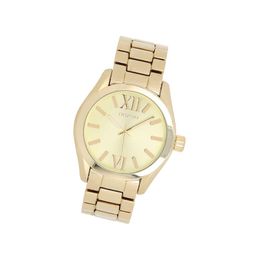 Analog-Armbanduhr Oozoo Vintage Series gold groß (ca. 40mm) | Gr.: onesize