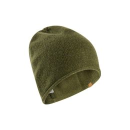 Camel Active Beanie aus einem Wollmix in Oliv | Gr.: onesize