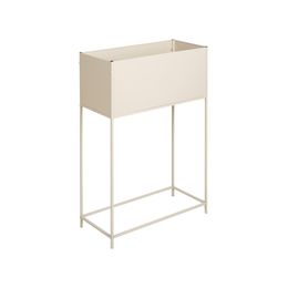 Beliani Indoor Blumentopf TAPIEN in Beige - (W) 70 x (H) 100 x (L) 30 cm | Gr.: onesize