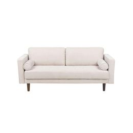 Beliani 3-Sitzer Sofa NURMO in Beige/Braun - (W) 177 x (H) 78 x (L) 74 cm | Gr.: onesize