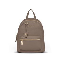 Lazarotti Bologna Leather City Rucksack Leder 27 cm in taupe 2 | Gr.: onesize