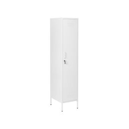 Beliani Büroschränke FROME in Weiß - (W) 38 x (H) 185 x (L) 50 cm | Gr.: onesize