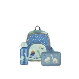 Sterntaler Kindergarten Set DINO Rexi in puder green | Gr.: onesize
